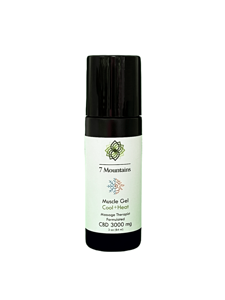 7 Mountains CBD Cool + Heat CBD Muscle Gel